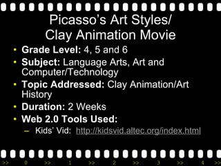 Clayanimationlessonplan2 | PPT