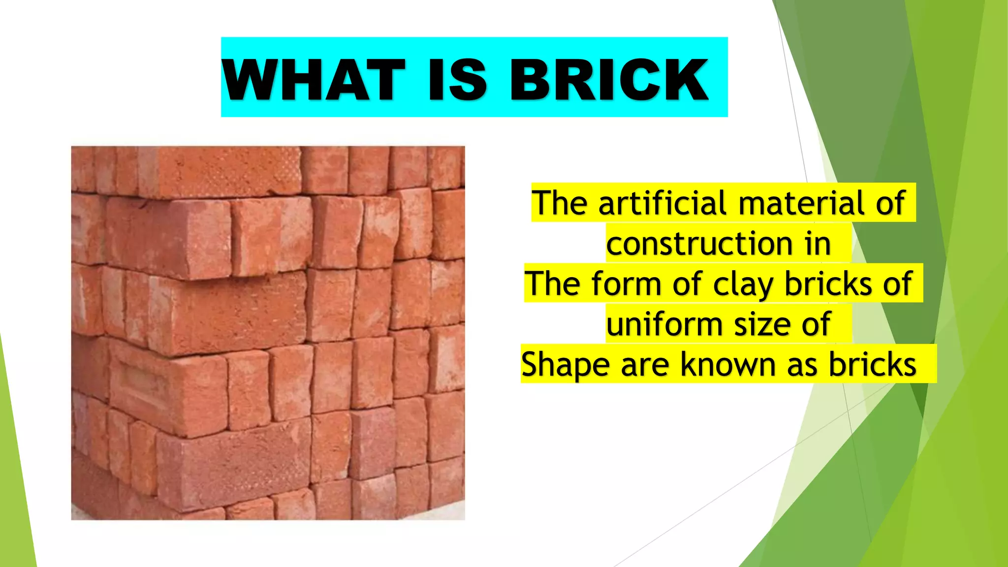 Clay bricks types of clay bricks size manufacturing of clay brick flow ...