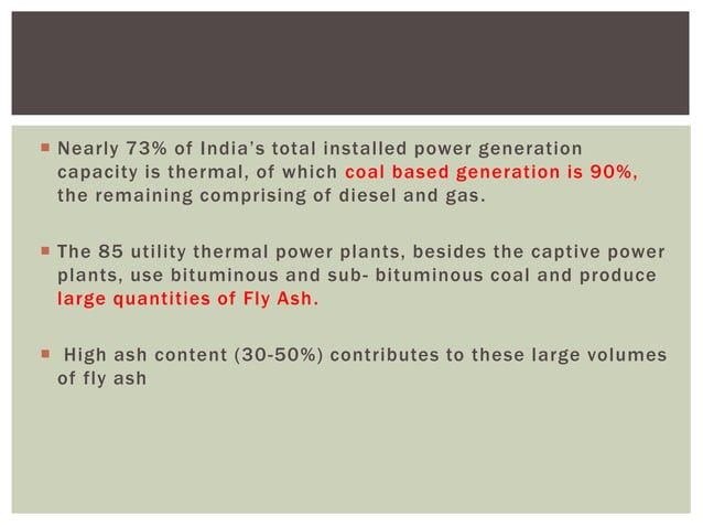 Clay Fly Ash Bricks | PPTX