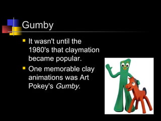 Claymation | PPT