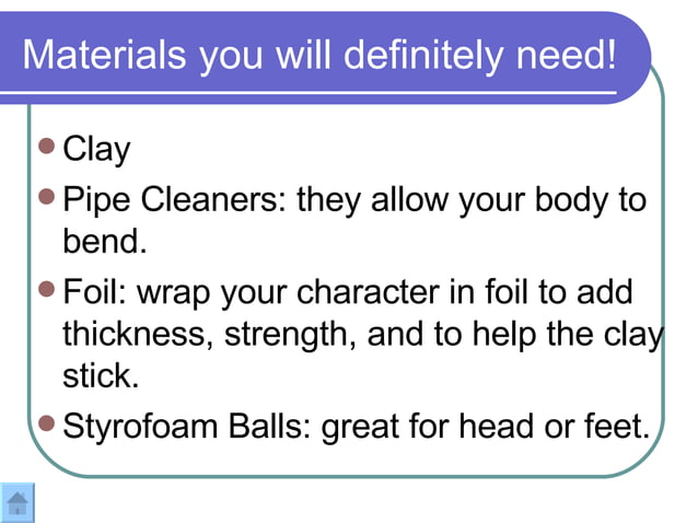 Claymation Instructions for the Classroom | PPT