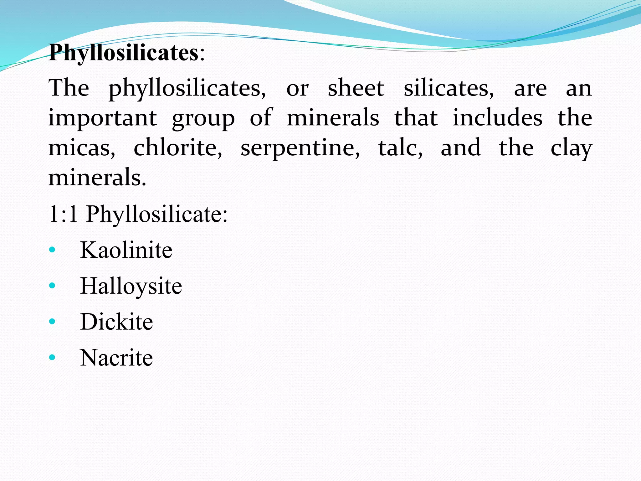 Clay mineralogy | PPTX