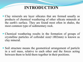 Clay mineralogy | PPTX