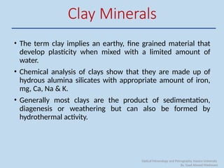 Clay Minerals.pptxeeeeeeeeeeeeeeeeeeeeeeeeee | PPT