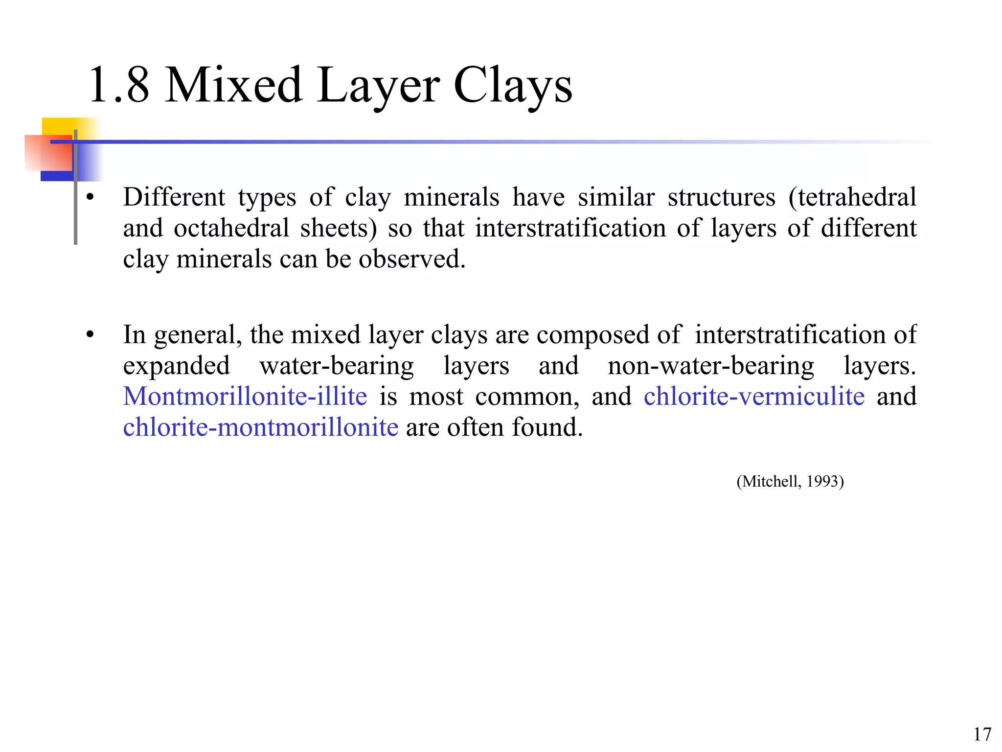 Clay Minerals And Soil Structure | PPT