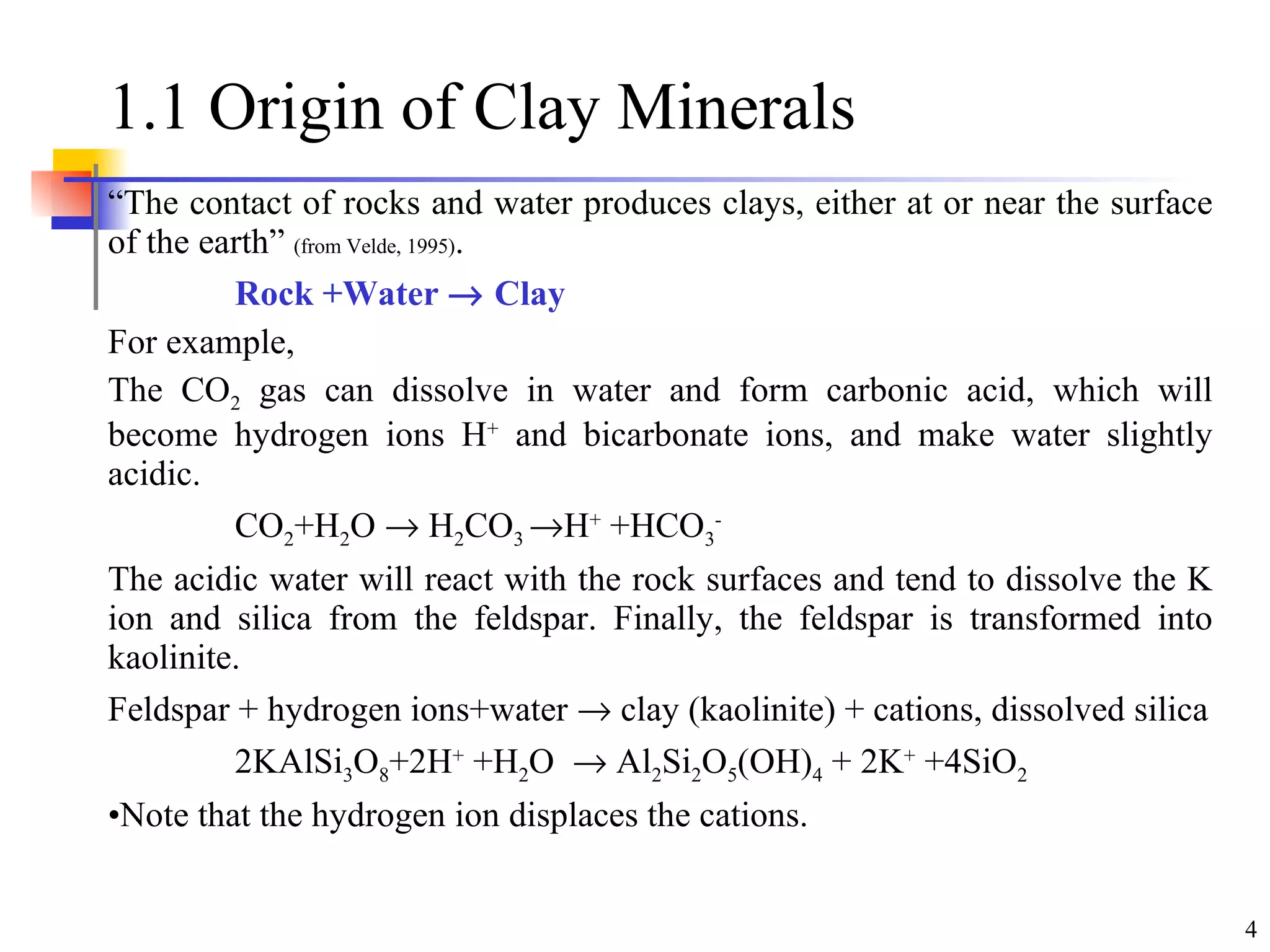 Clay Minerals And Soil Structure | PPT