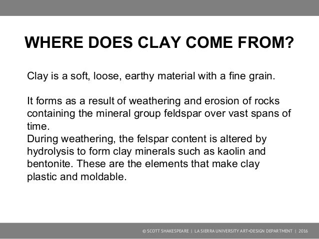 Clay Process Presentation