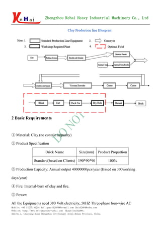 Clay production line | PDF