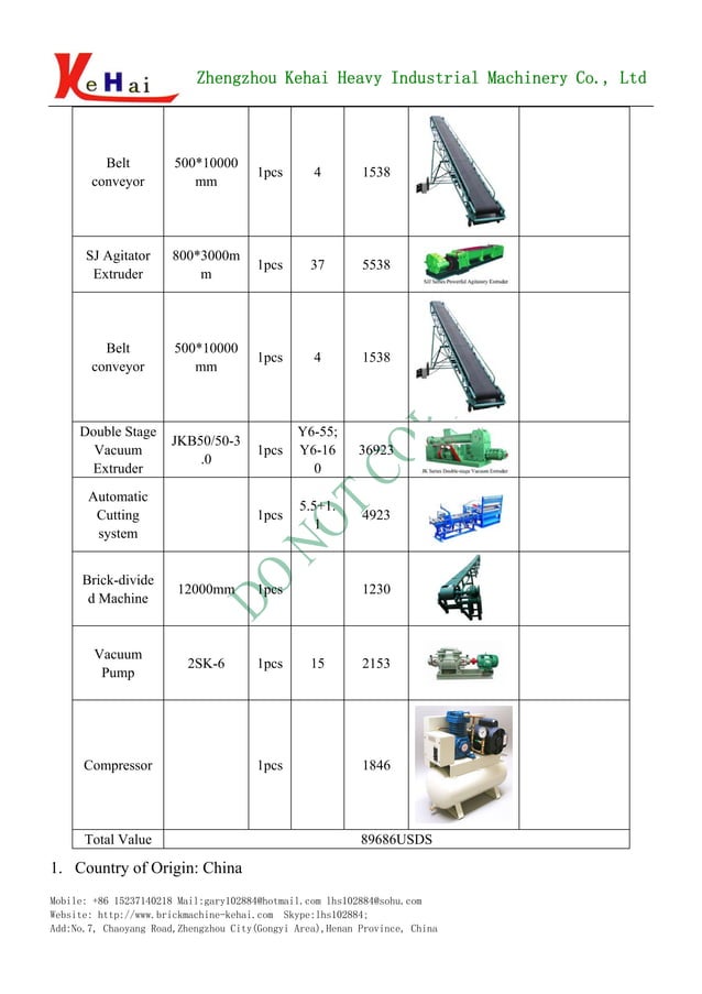 Clay production line | PDF | Commodities | Economy