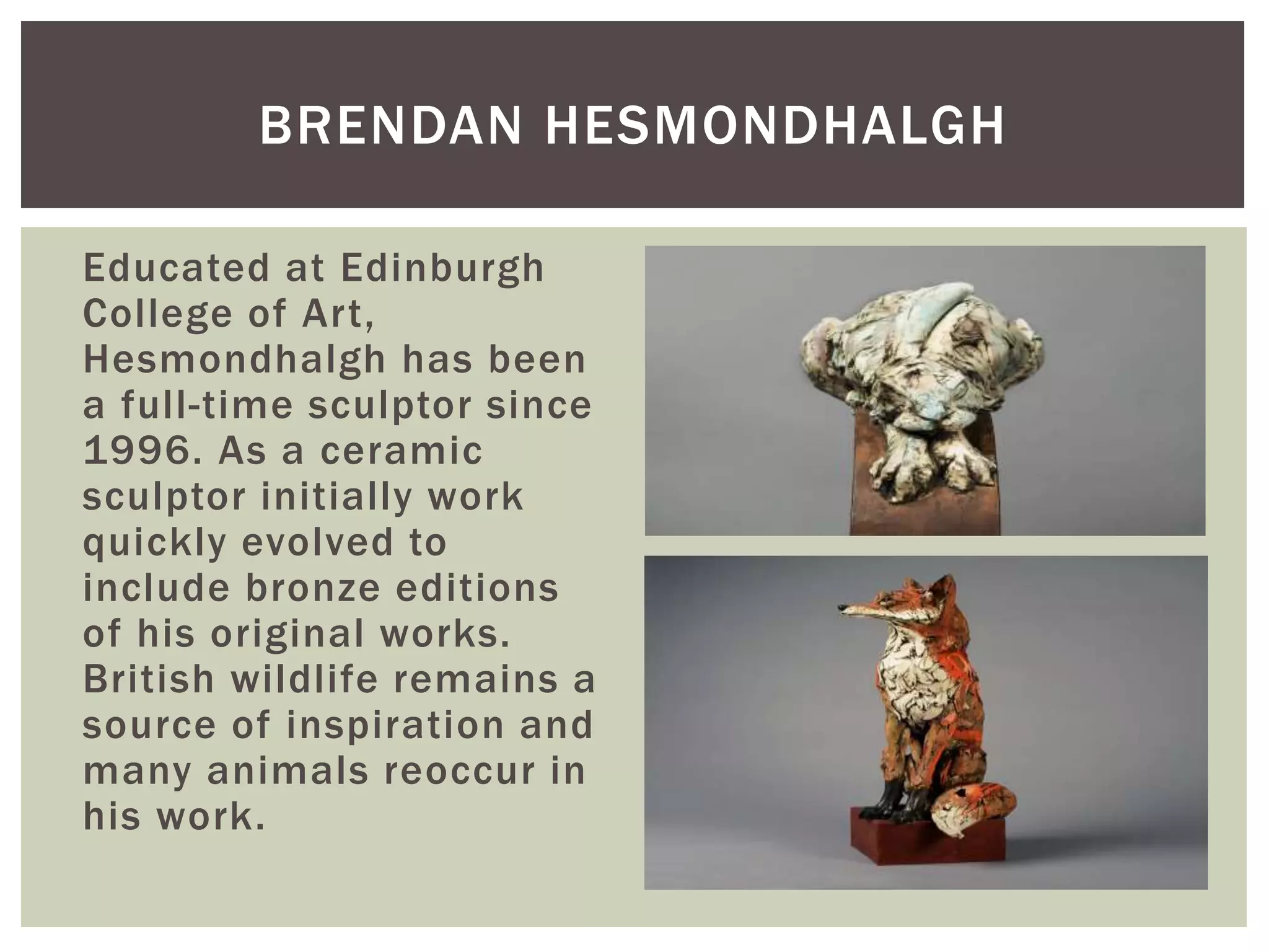 Clay sculptures | PPTX