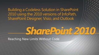 SharePoint 2010 - InfoPath, Workflow | PPT