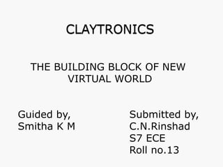 Claytronics | PPT