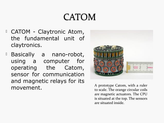 Claytronics | PPT | Programming Languages | Computing