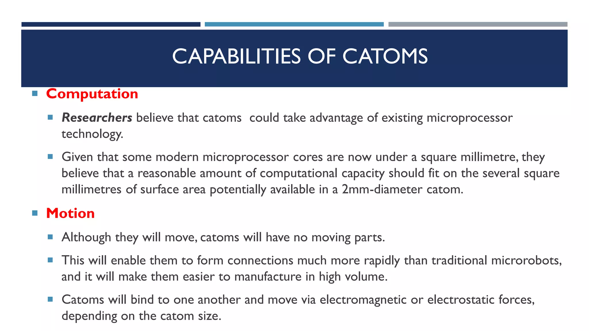 Claytronics | Programmable Matter | PPT | PDF