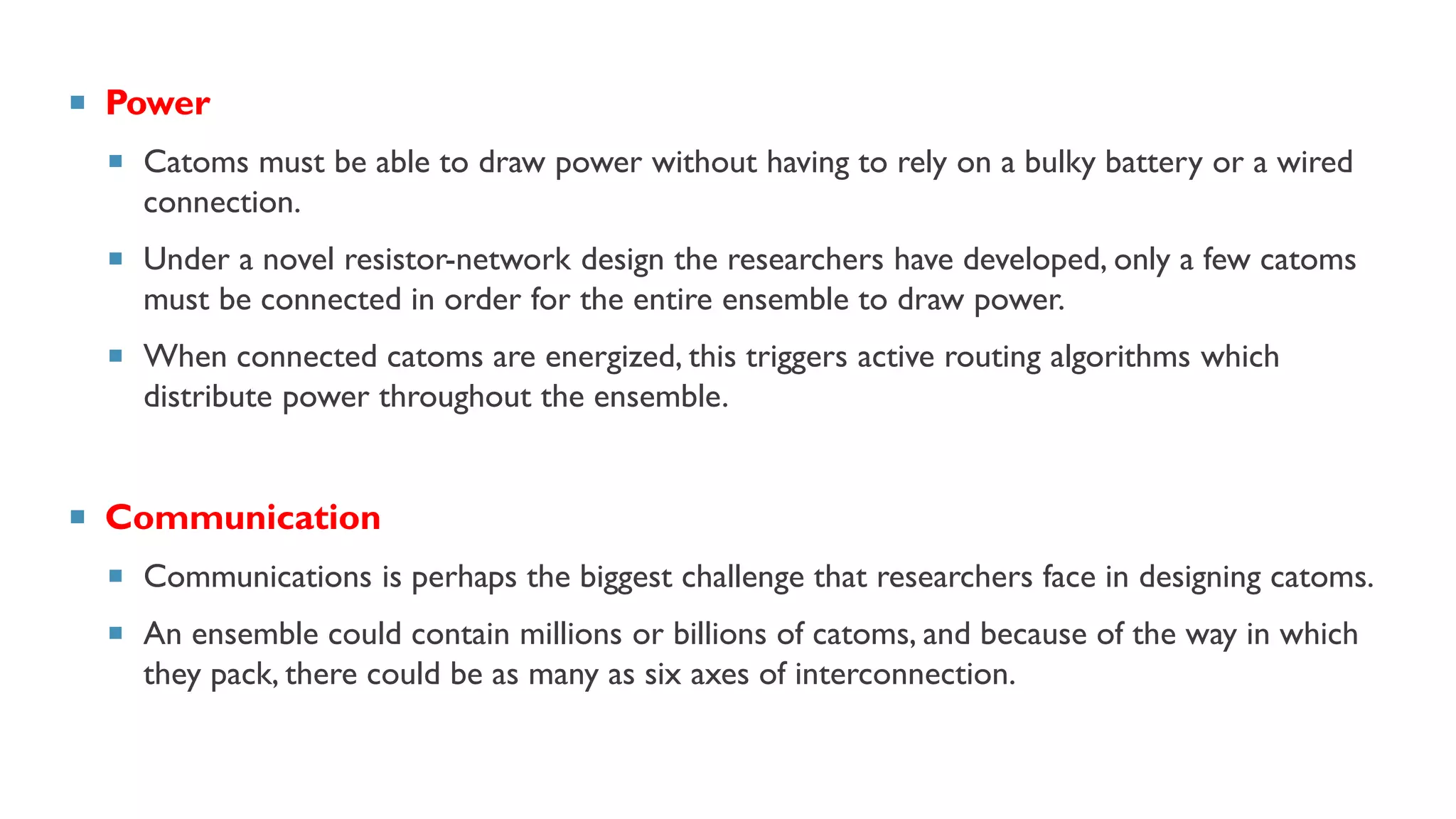 Claytronics | Programmable Matter | PPT | PDF