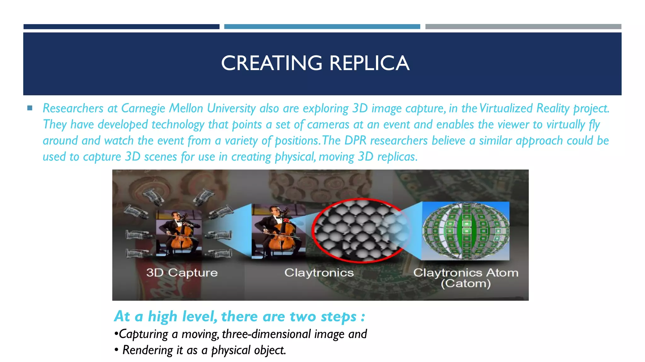 Claytronics | Programmable Matter | PPT | PDF