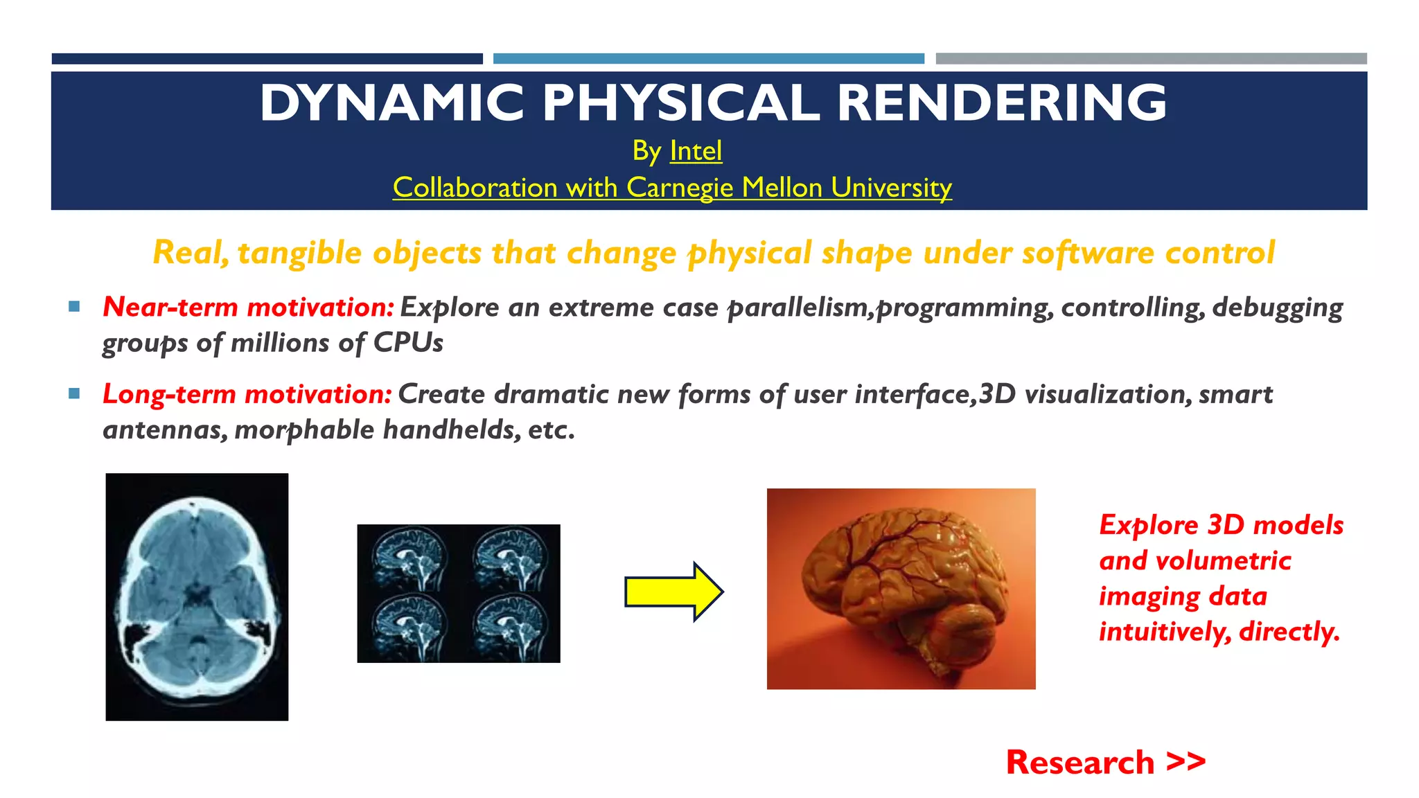 Claytronics | Programmable Matter | PPT | PDF