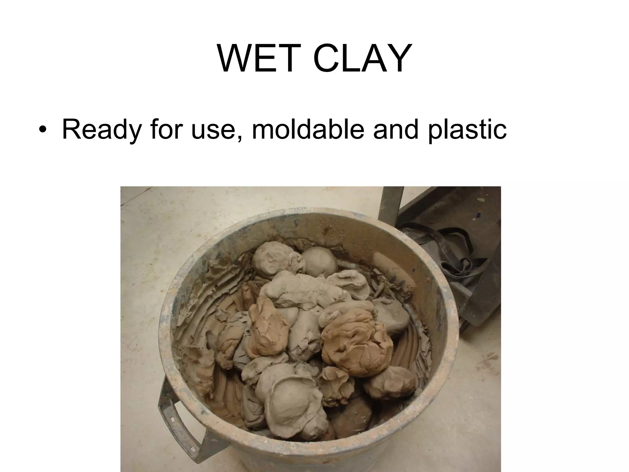 Basic Ceramics Vocabulary | PPT