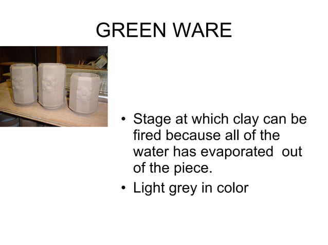 Basic Ceramics Vocabulary | PPT | Antiquing and Antiques | Hobbies ...