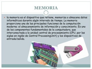 Partes de una computadora | PPTX