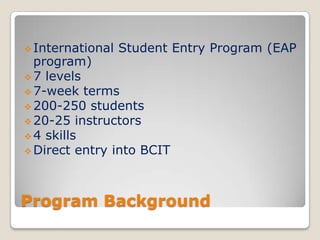 CLB & CEFR Informed Creation of Learning Outcomes | PPTX