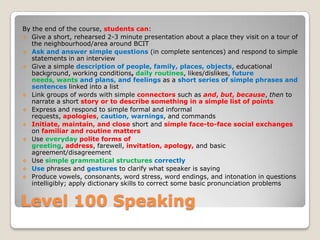 CLB & CEFR Informed Creation of Learning Outcomes | PPT