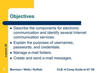 Computer Literacy Lesson 26 | PPTX