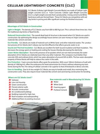 Light weight Concrete Blocks for Construction | PDF
