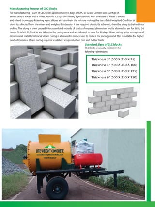 Light weight Concrete Blocks for Construction | PDF