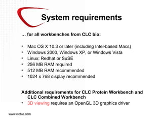 Clc Bio Basic Company Presentation | PPT
