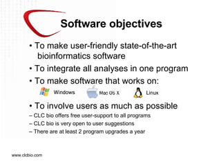 Clc Bio Basic Company Presentation | PPT