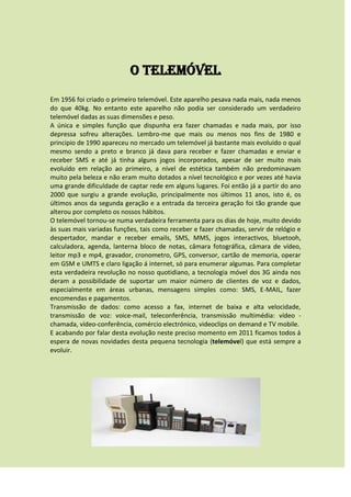 Clc dr1 telemovel | DOCX
