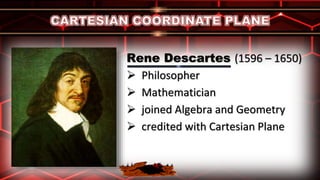 Cartesian Coordinate Plane - Mathematics 8 | PPTX