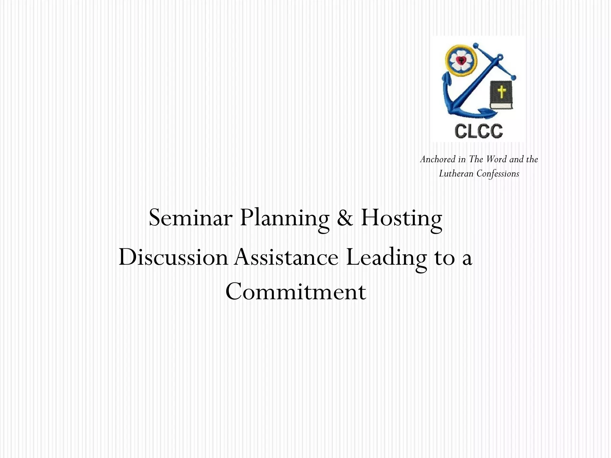 Clcc seminar pres-2 | PPT