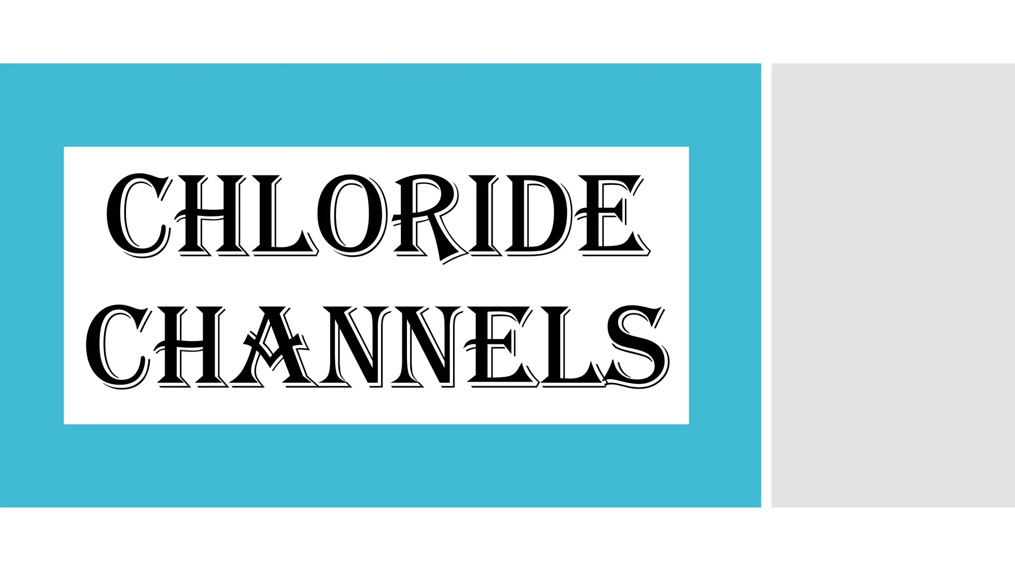 Chloride Channel / Ion Channels / Integral Membrane Proteins .pdf ...