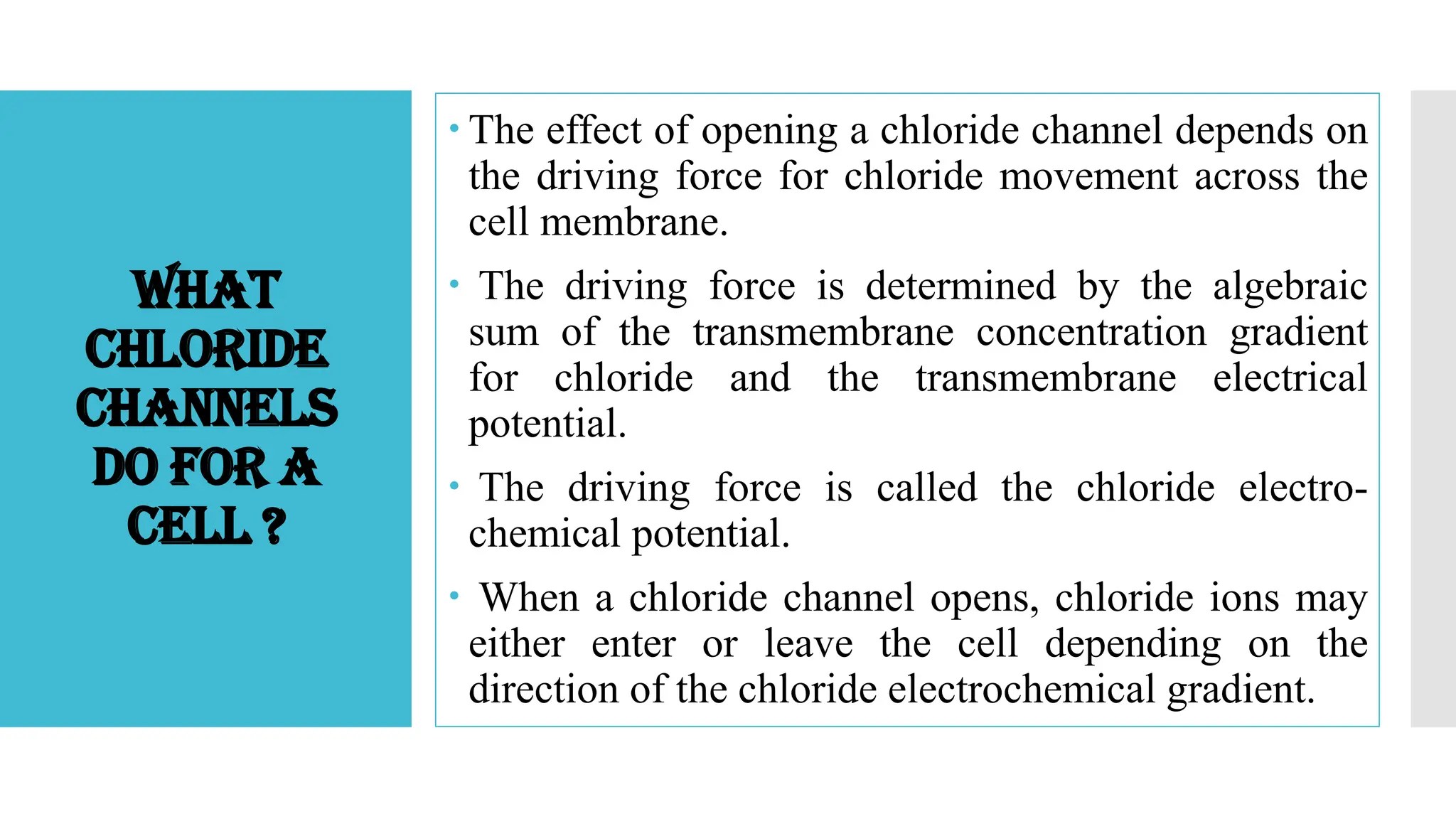 Chloride Channel / Ion Channels / Integral Membrane Proteins .pdf ...