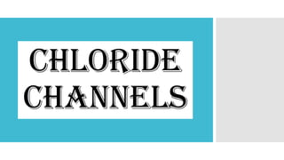 Chloride Channel / Ion Channels / Integral Membrane Proteins .pdf ...