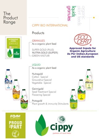 Cippy Bio International, Ahmedabad, Organic Plant Nutrition ...