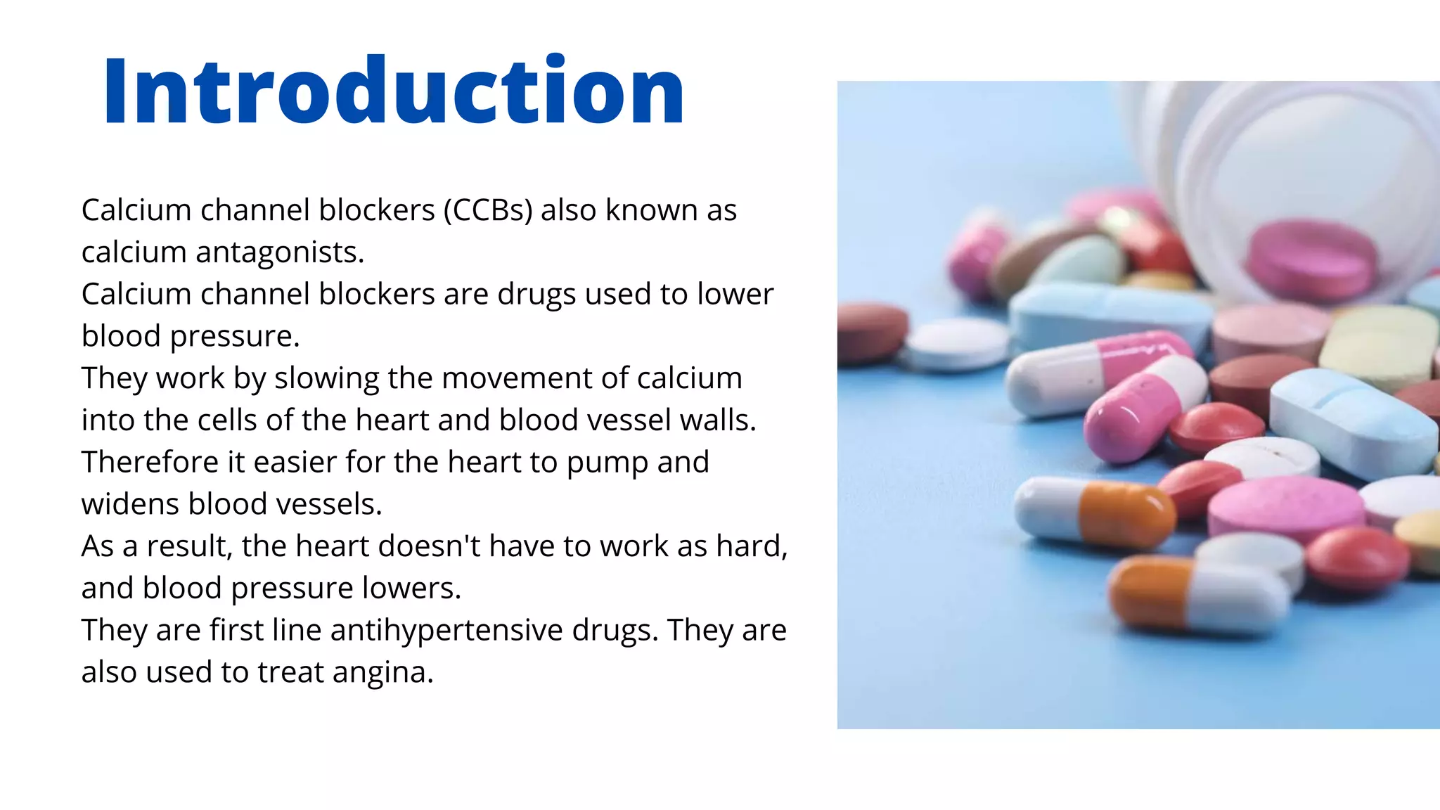 Calcium Channel Blockers | PPTX