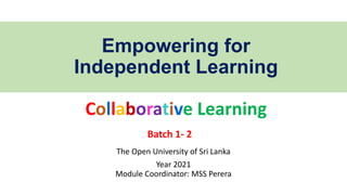 (Cl) collaborative learning slides | PPT