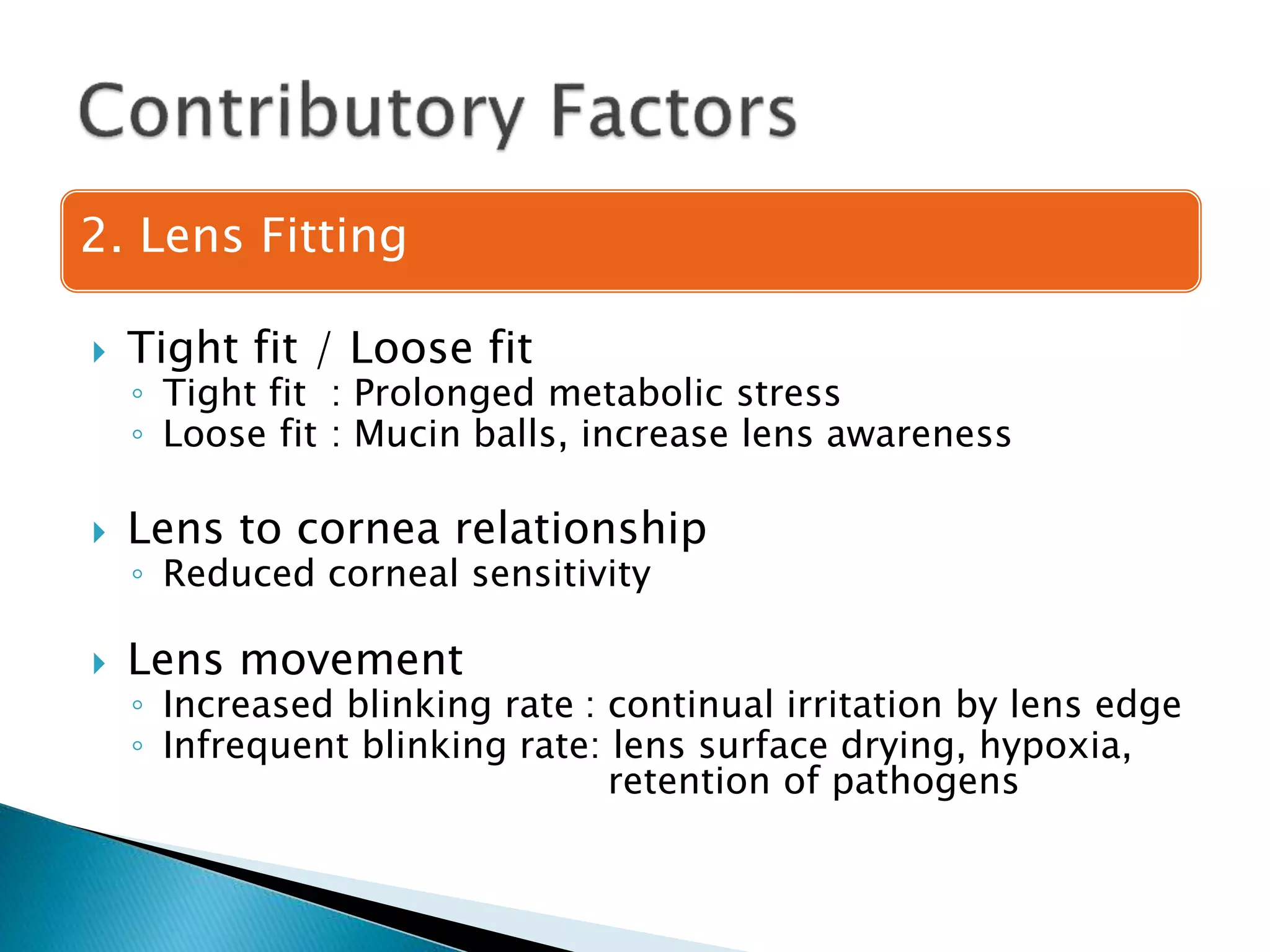 Complications of Contact Lenses | PPTX