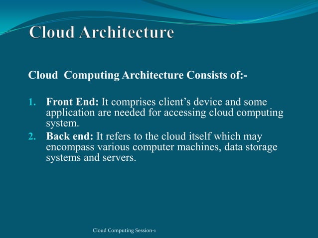 Cloud-computing part 1 | PPT