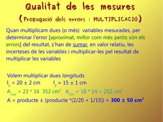 Càlcul d'errors | ODP