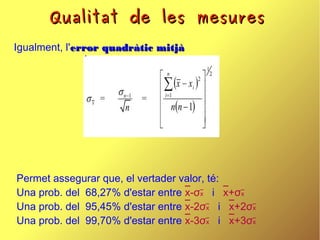 Càlcul d'errors | ODP