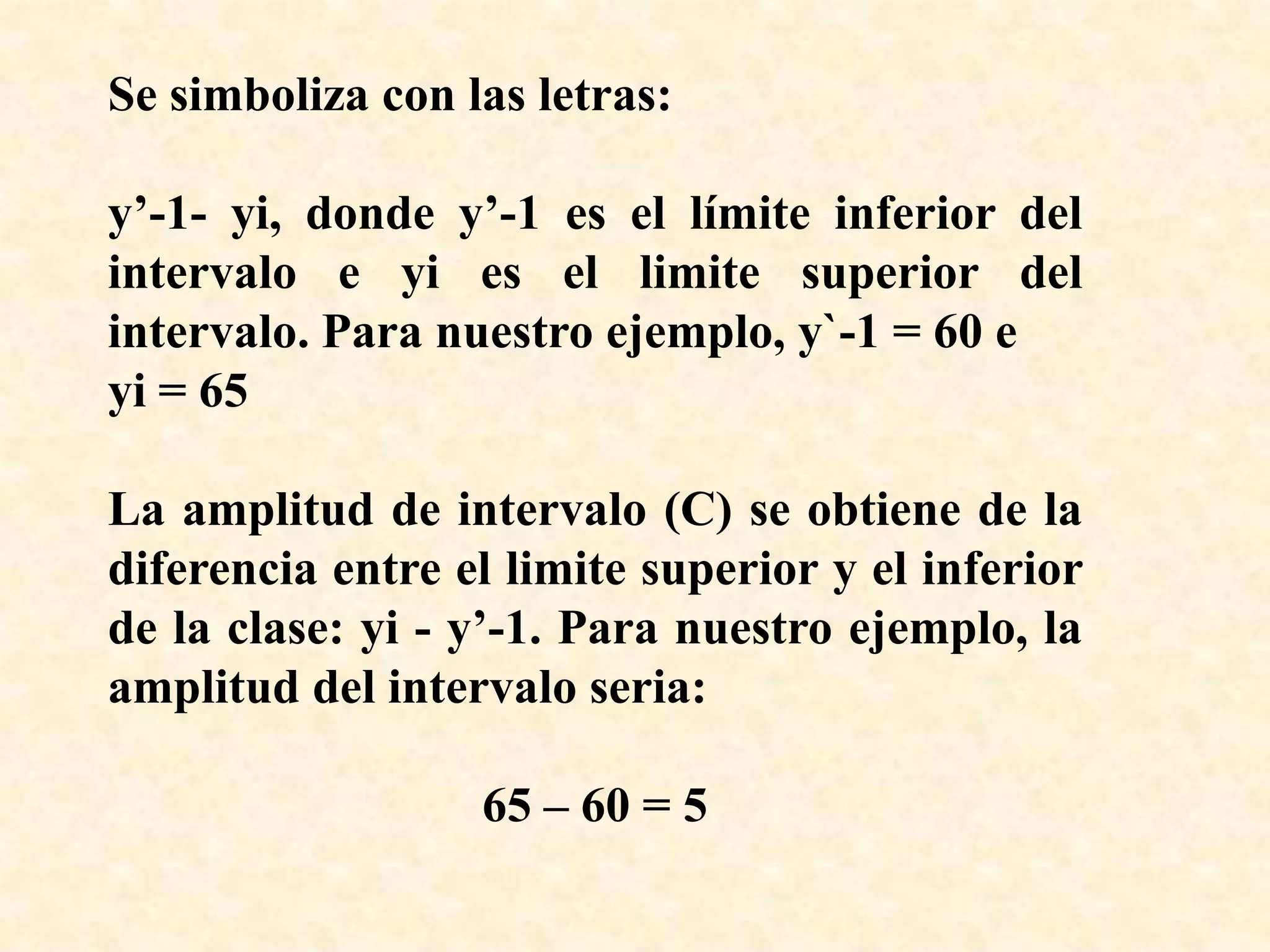 Calculo del intervalo mediano y de los cuartiles | PPSX