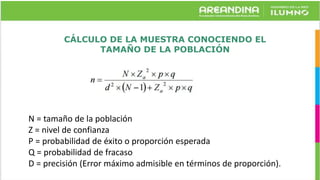 Cálculo De La Muestra Pptx