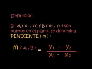 PENDIENTE DE UNA RECTA | PPT