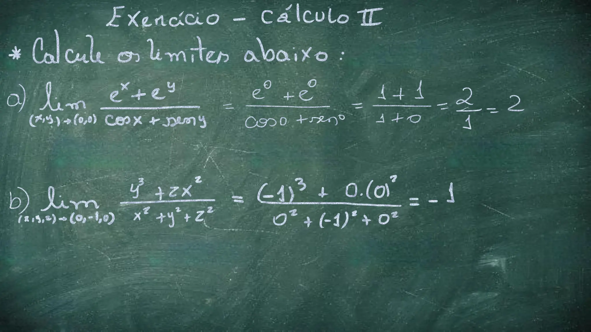 Exercícios de cálculo 2 - integrais duplas | PPT