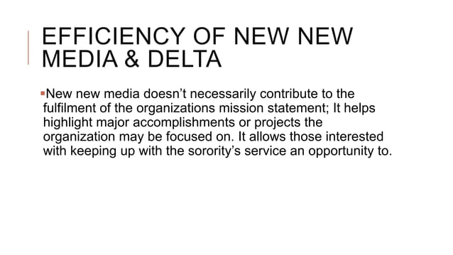 Cld 495 delta sigma theta final presentation | PPTX