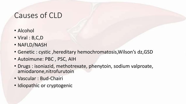 CLD Diagnosis and management………………..pptx | Digestive Disorders ...